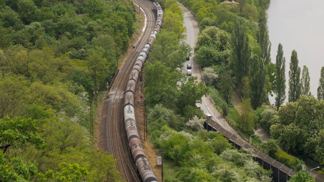 Comboio Estrada Ferrovia - Vídeo grátis no Pixabay