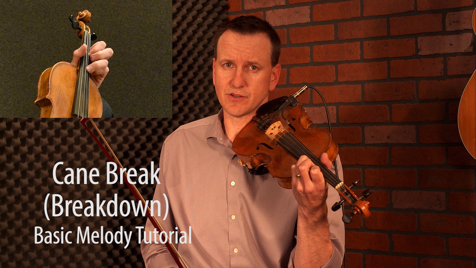 Cane Break (Breakdown) - Fiddle Lesson by Casey Willis