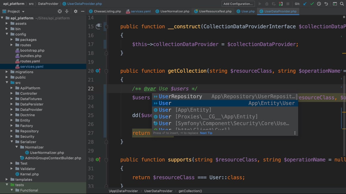 Adding And Populating The Custom Field Api Platform 2 Part 3 Custom Resources Symfonycasts