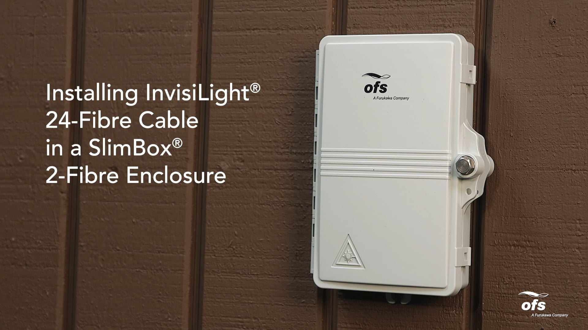 InvisiLight® 24-Fibre Cable Installation in a SlimBox® 2-Fibre ...
