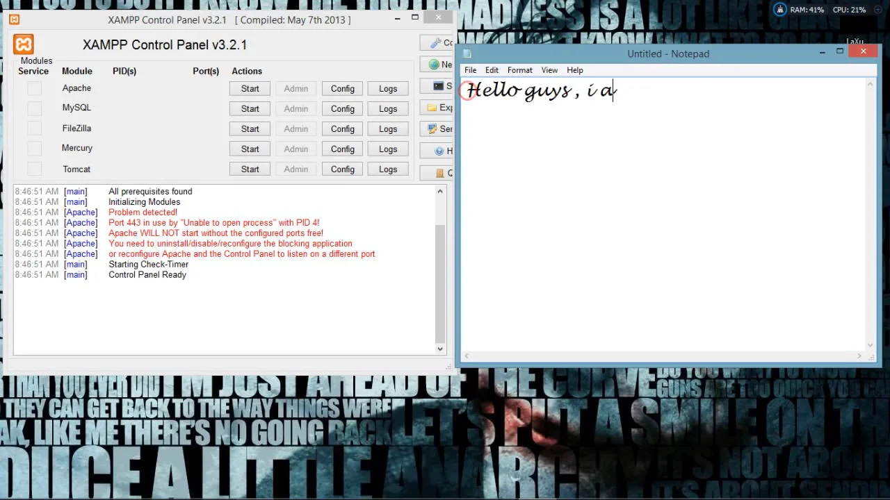 XAMPP localhost not working (Fixed) on Vimeo