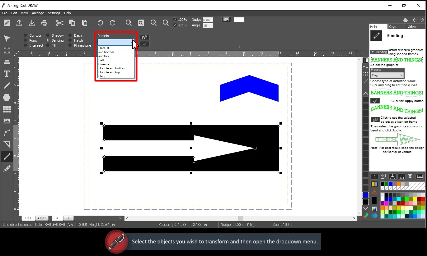 Bending - SignCut Draw on Vimeo