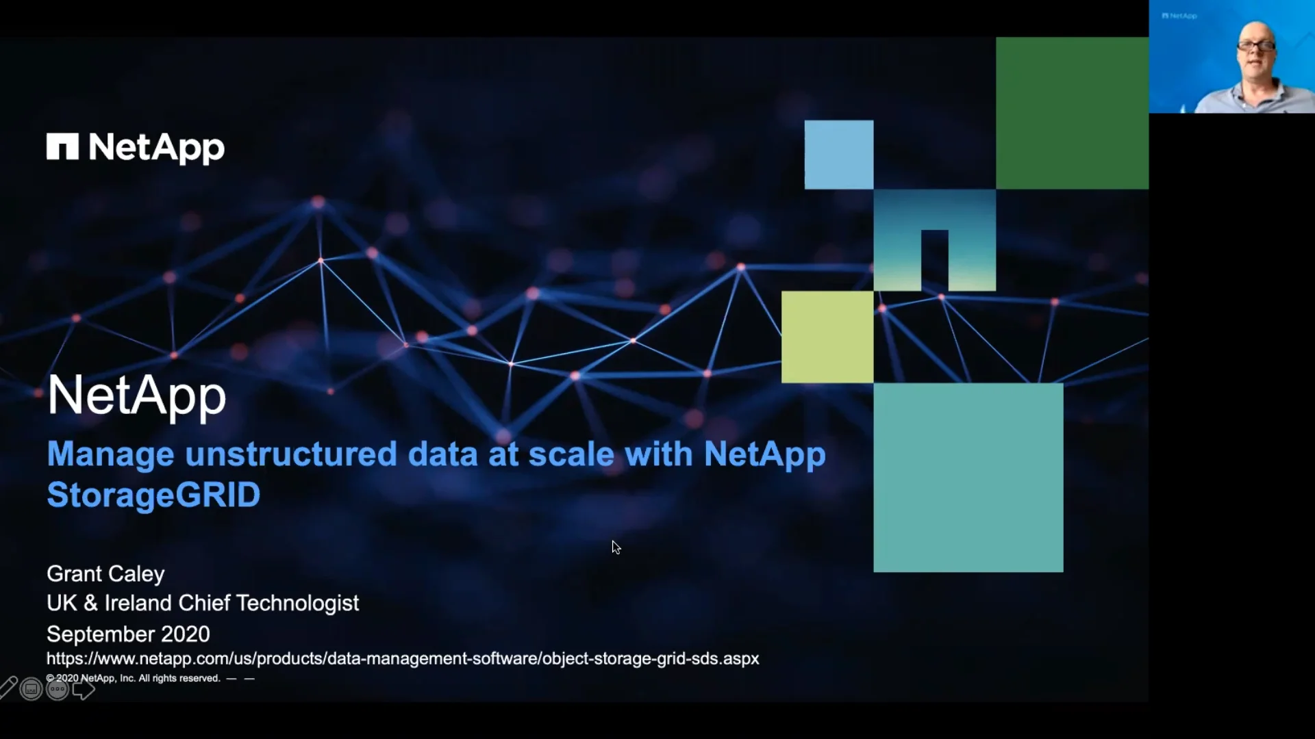 Manage unstructured data at scale with NetApp StorageGRID on Vimeo