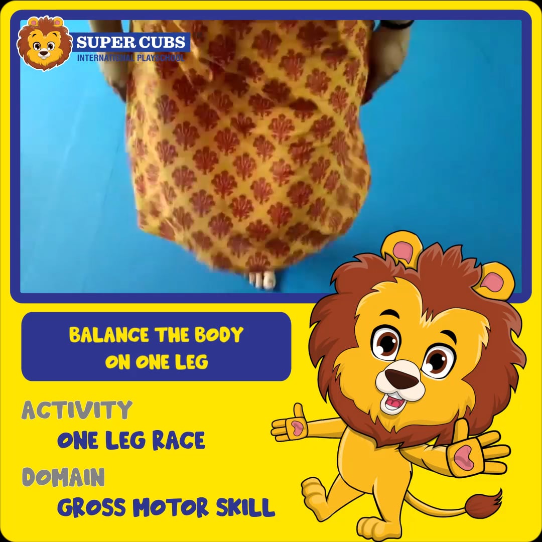 One leg race (Day 42 - GM) (Nursery) on Vimeo