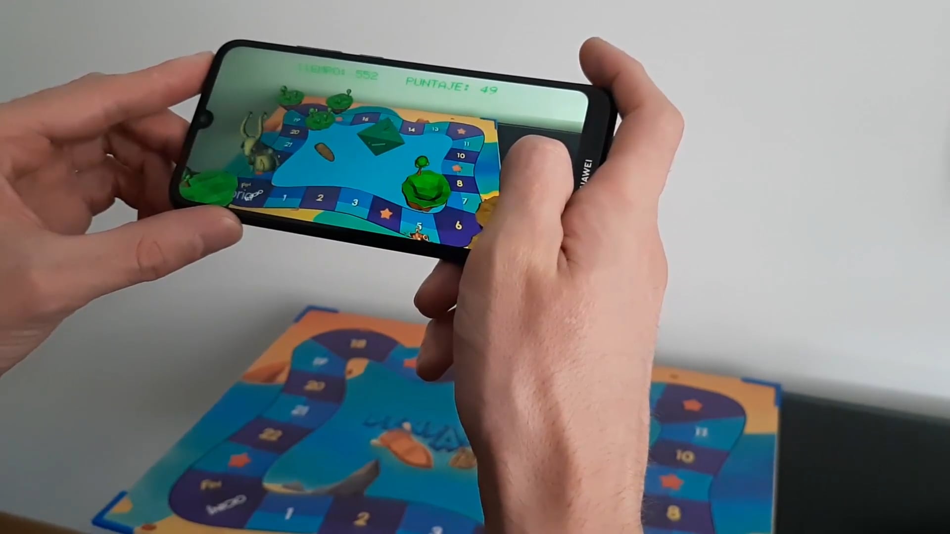 Augmented Reality Board Game on Vimeo