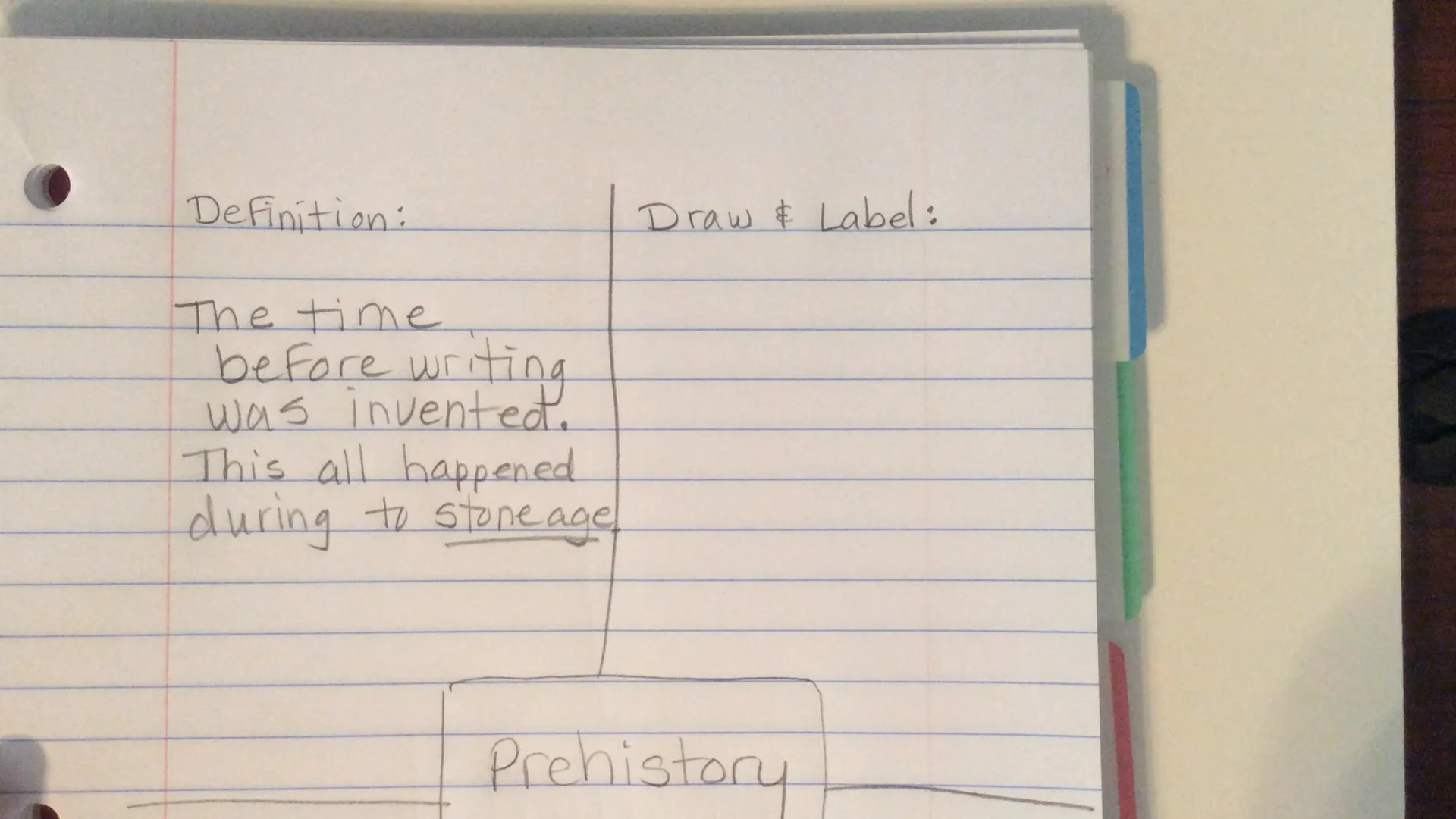 Architectural Engineering 5th Grade - Prehistory - Draw and Label on Vimeo