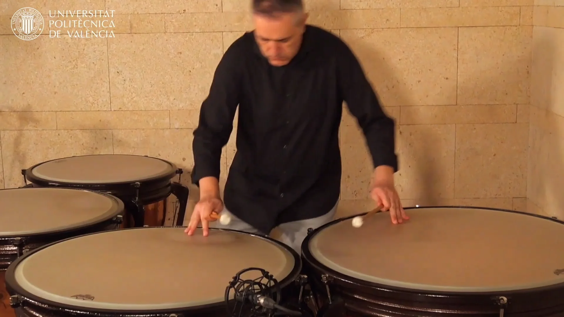 Carter, E. - Eight pieces for four timpani (VII Canaries) on Vimeo