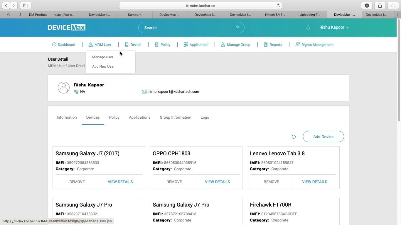 How to Enroll a device-done on Vimeo