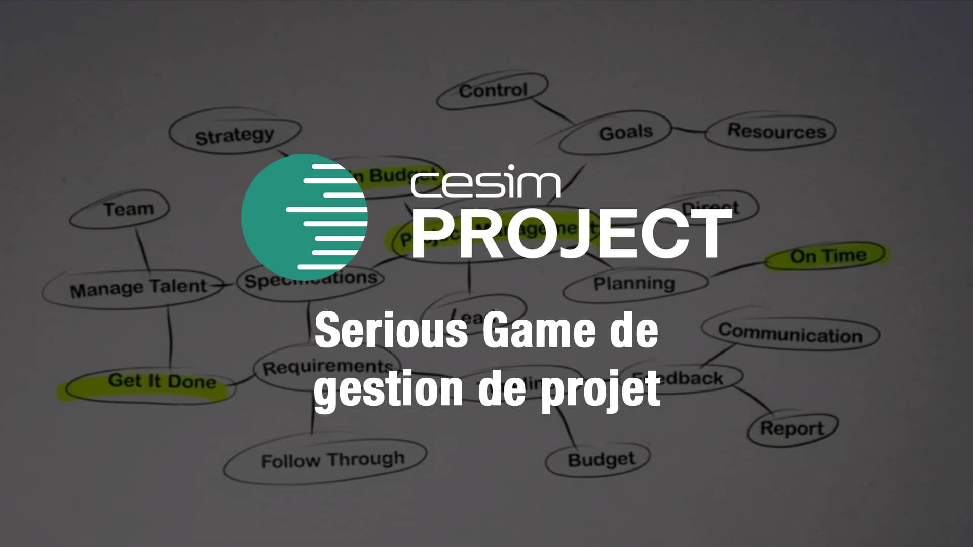 Introduction à Cesim Project - Simulation de gestion de projet on Vimeo