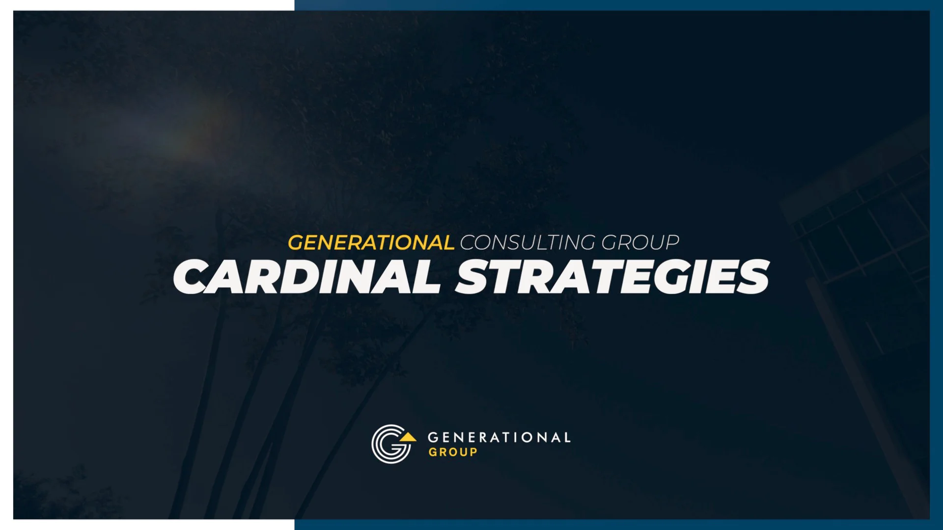 GCG - Cardinal Strategies 2 on Vimeo