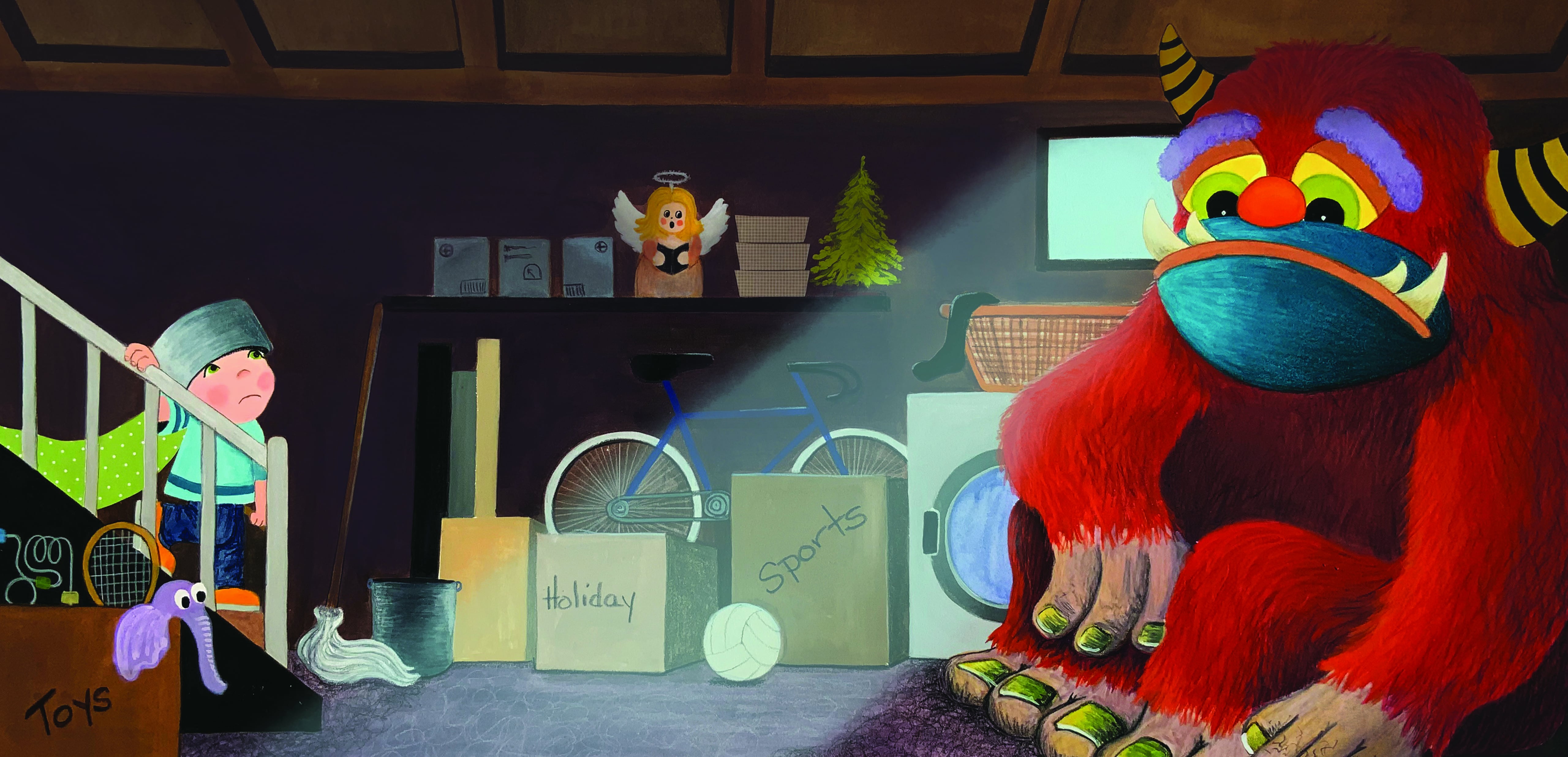 The Monster in My Basement Book Trailer on Vimeo