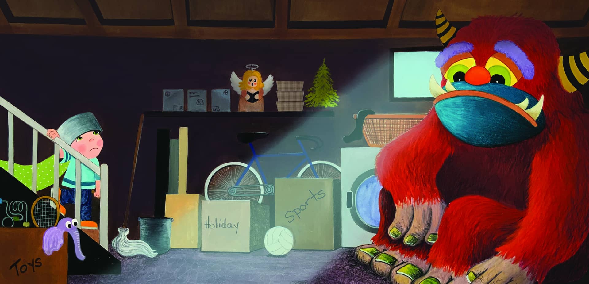 The Monster in My Basement Book Trailer on Vimeo