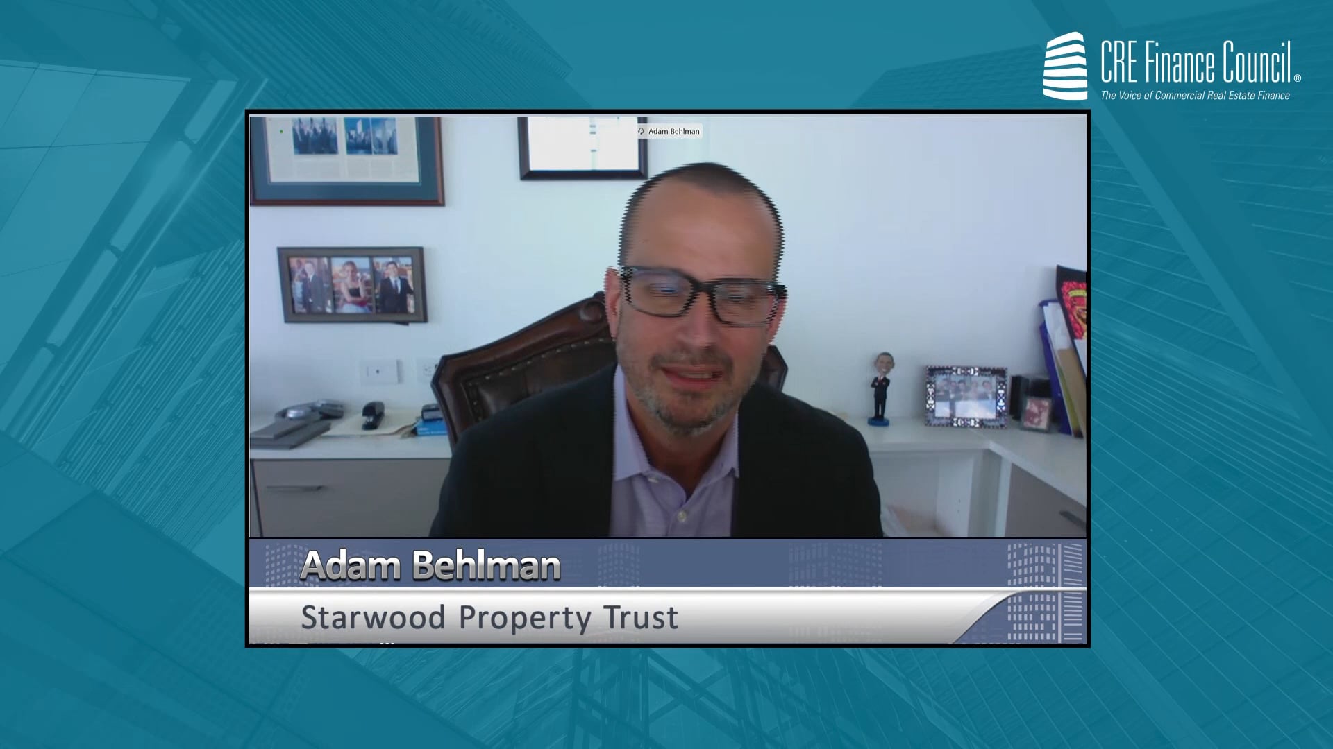 CREFC Chair Adam Behlman