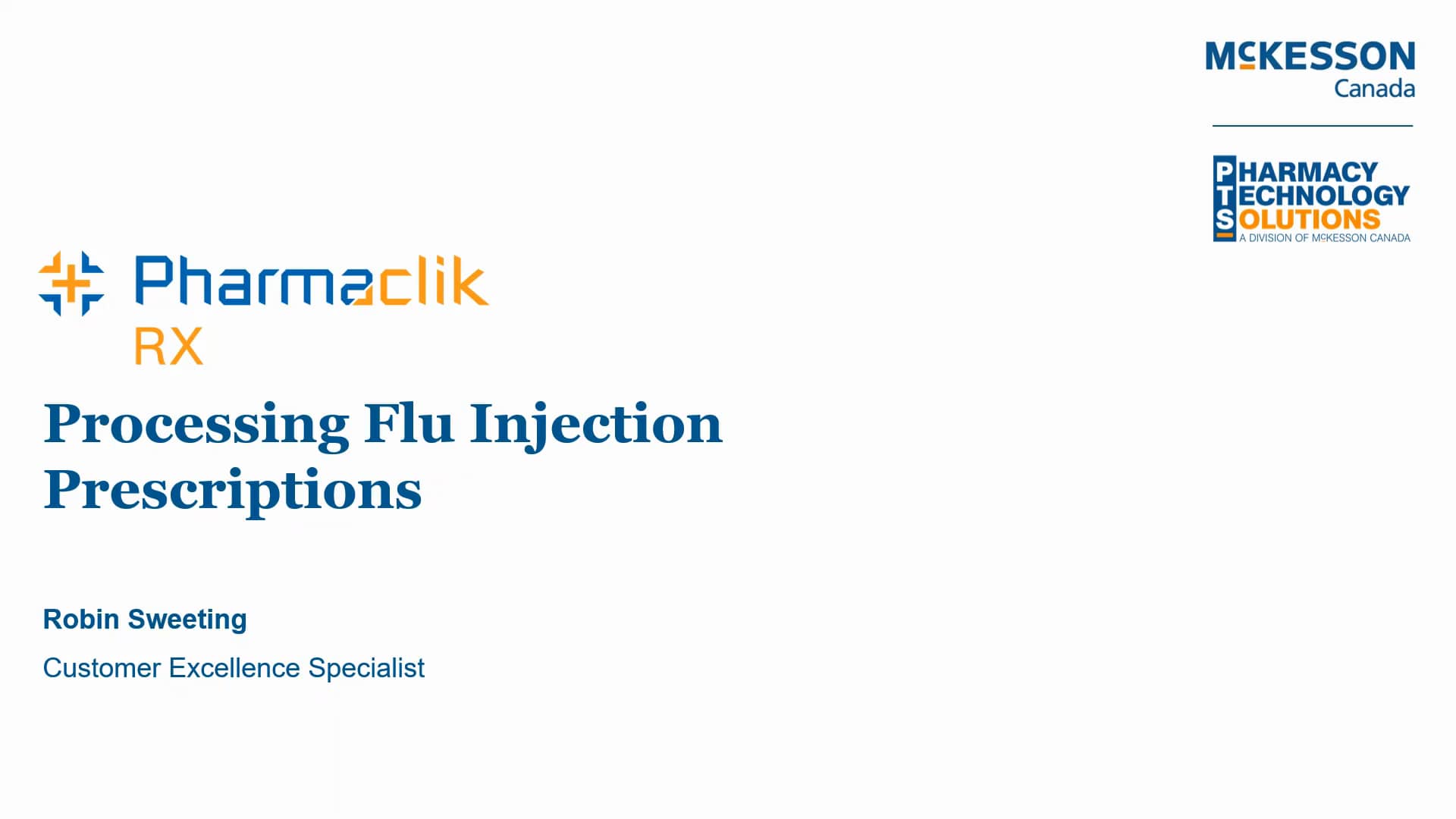 Processing Flu Vaccines in PharmaClik Rx on Vimeo