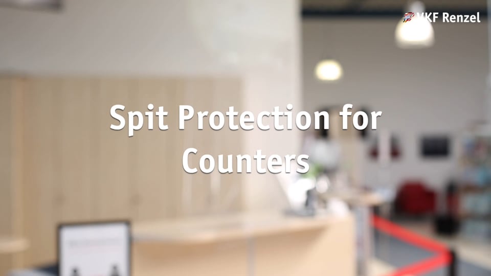 Spit Protection for Counters | VKF Renzel UK