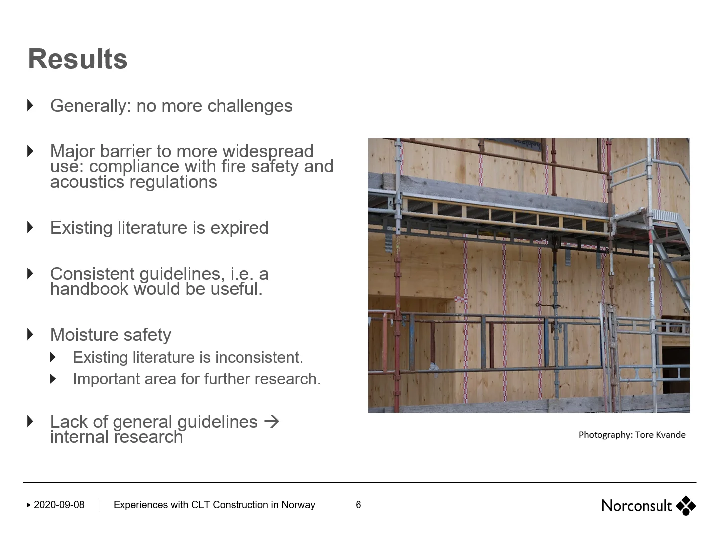 Experiences with CLT Construction in Norway on Vimeo