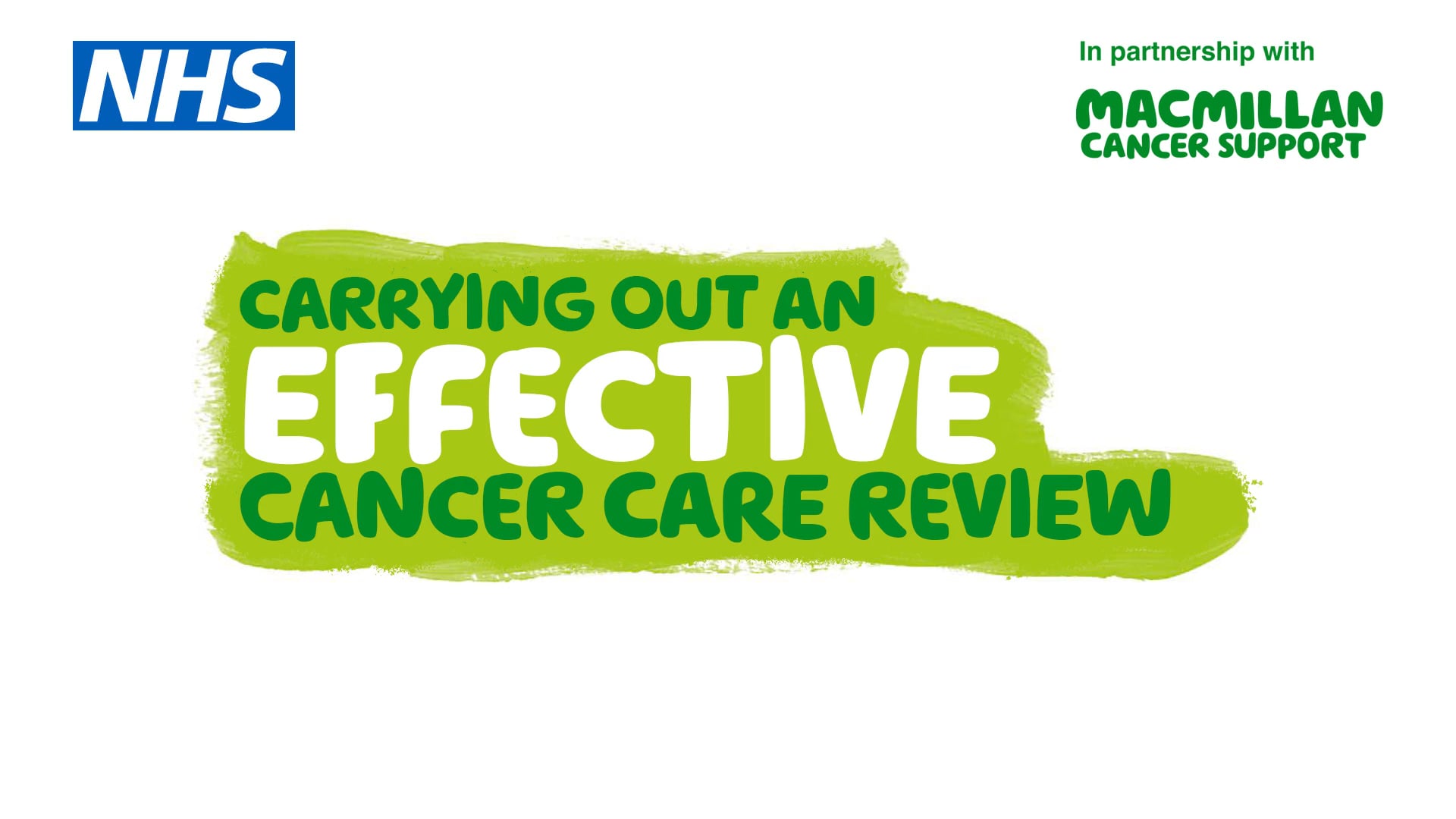 Cancer Care Reviews on Vimeo