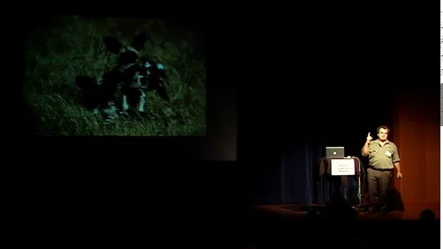 Dr. Greg Rasmussen and Peter Blinston - Painted Dog Conservation on Vimeo