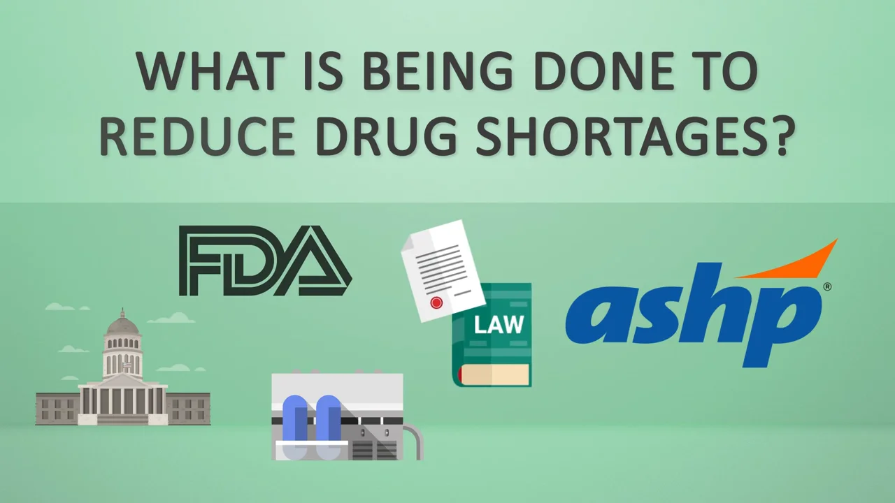 ASHP Drug Shortages: What You Need to Know About Drug Shortages on Vimeo