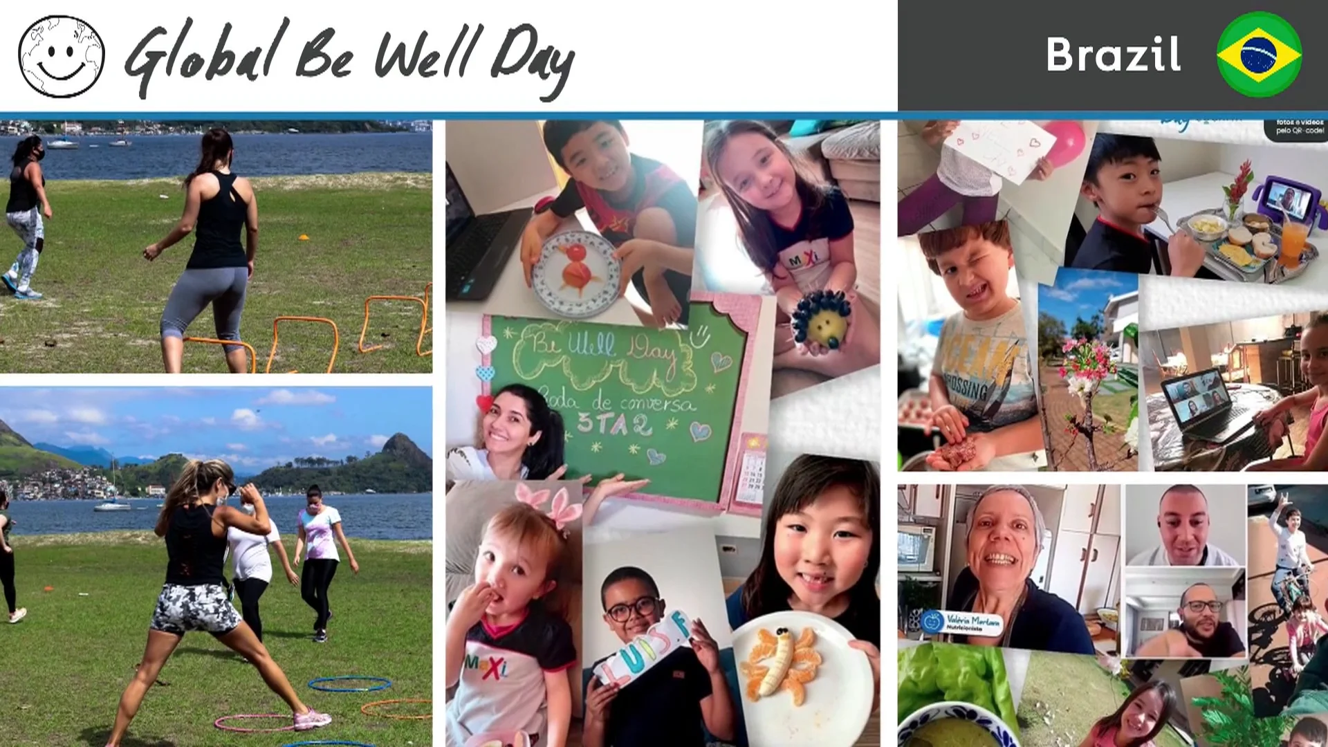 Global Be Well Day highlights (Portugues) on Vimeo