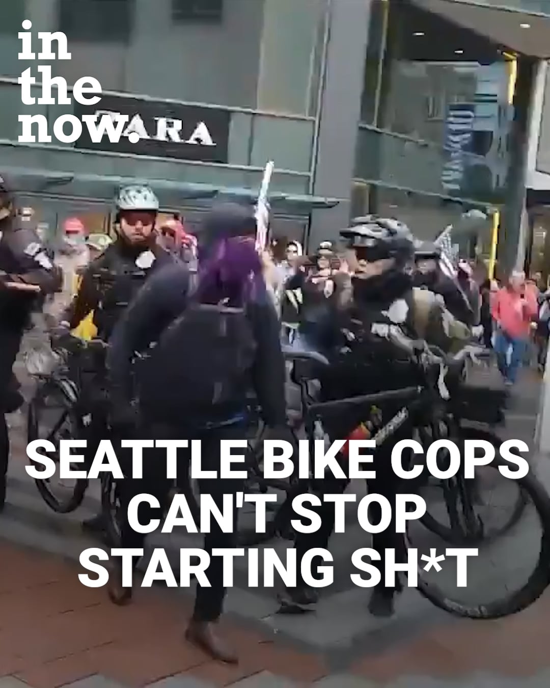 SEATTLE BIKE COPS CAN'T STOP STARTING SHT on Vimeo