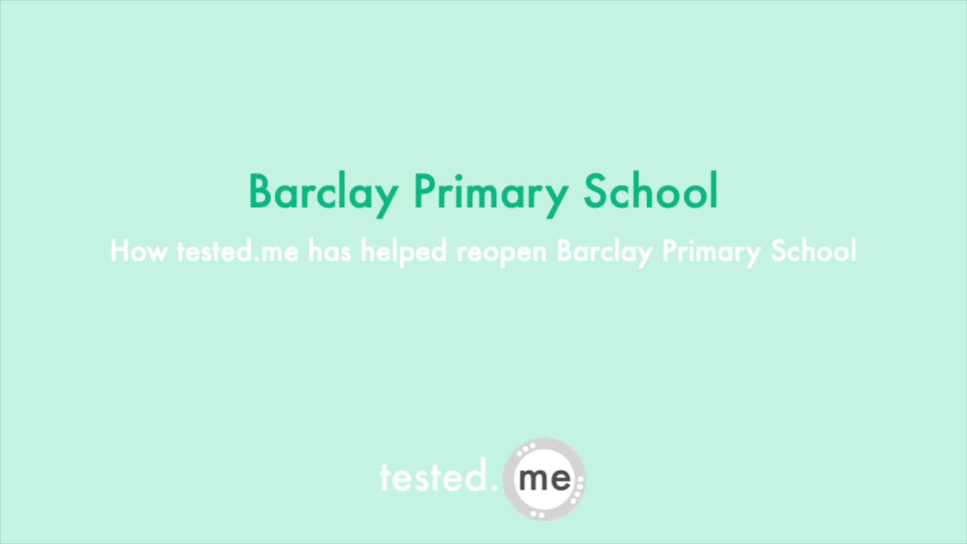 Barclay Primary School on Vimeo