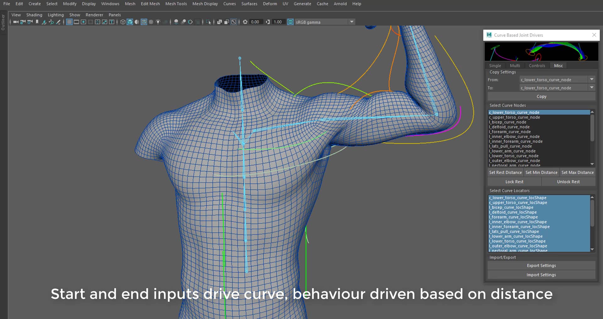 curve based joint drivers (maya plugin) on Vimeo