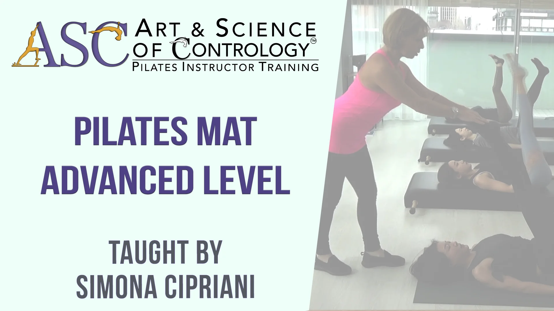 Watch Traditional (classical) Pilates Advanced Mat (40 min) Online ...