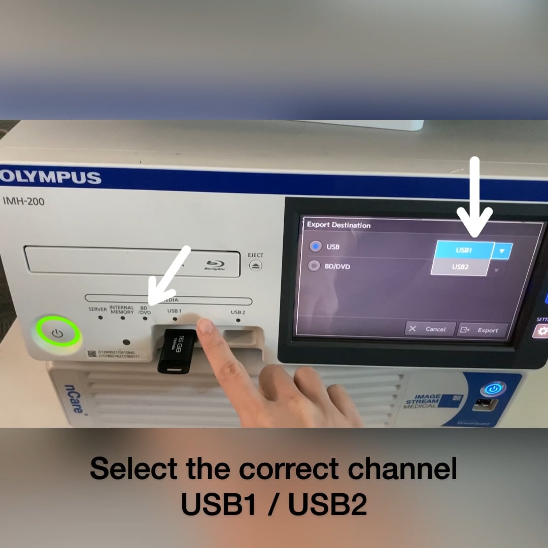 IMH-200 - How to extract info into thumb drive on Vimeo