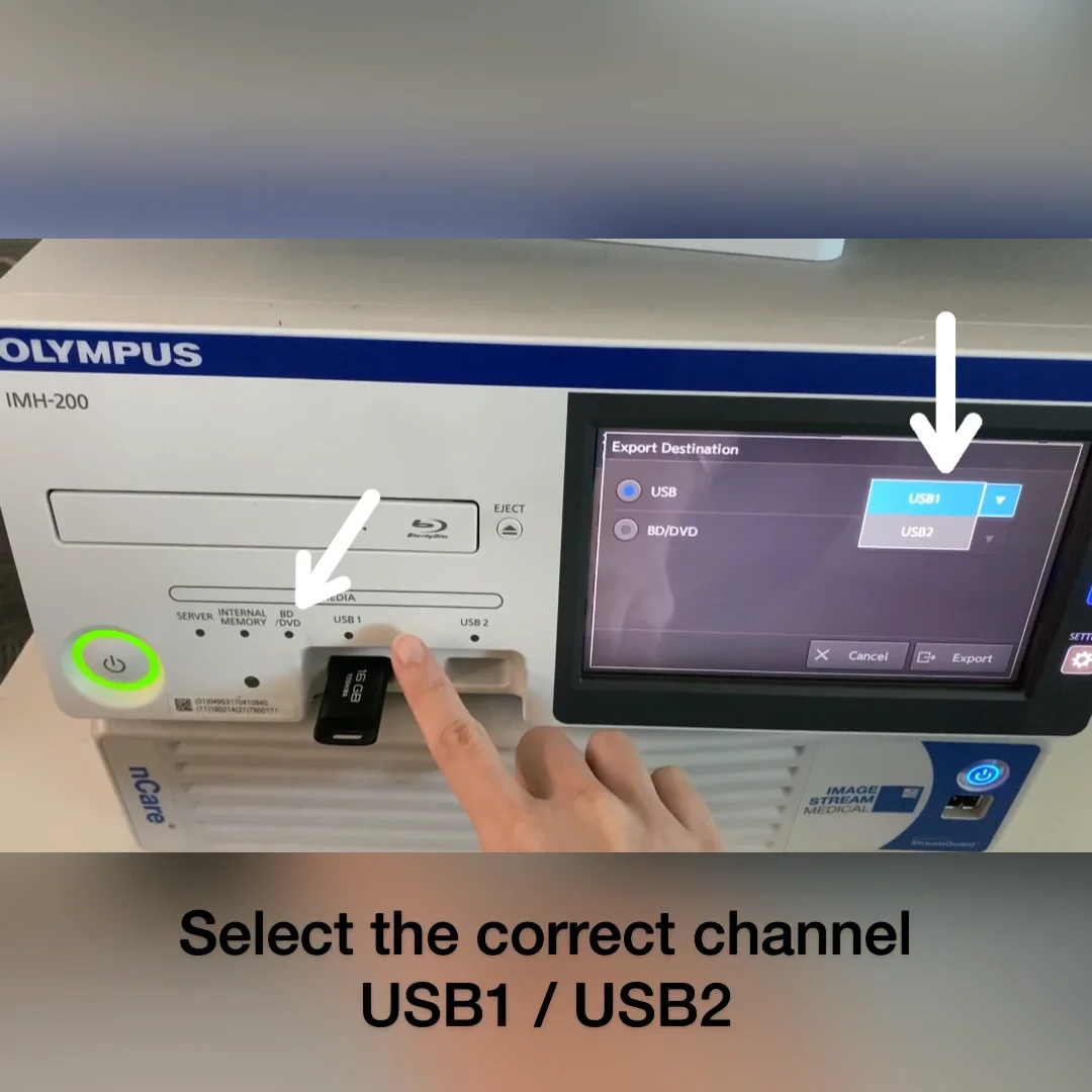 IMH-200 - How to extract info into thumb drive on Vimeo