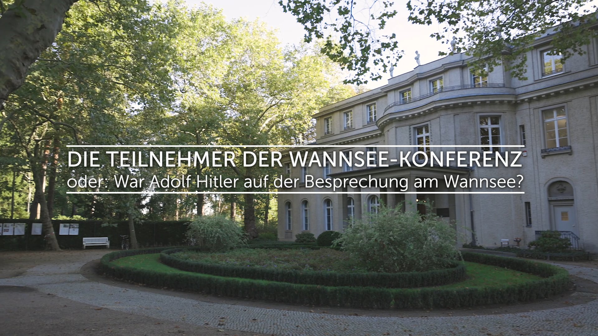 Teilnehmer der Wannsee-Konferenz on Vimeo