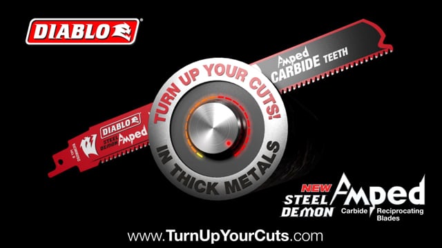 DS0908CFA | Reciprocating Blades | Thick Metal | AMPED Carbide - Diablo ...
