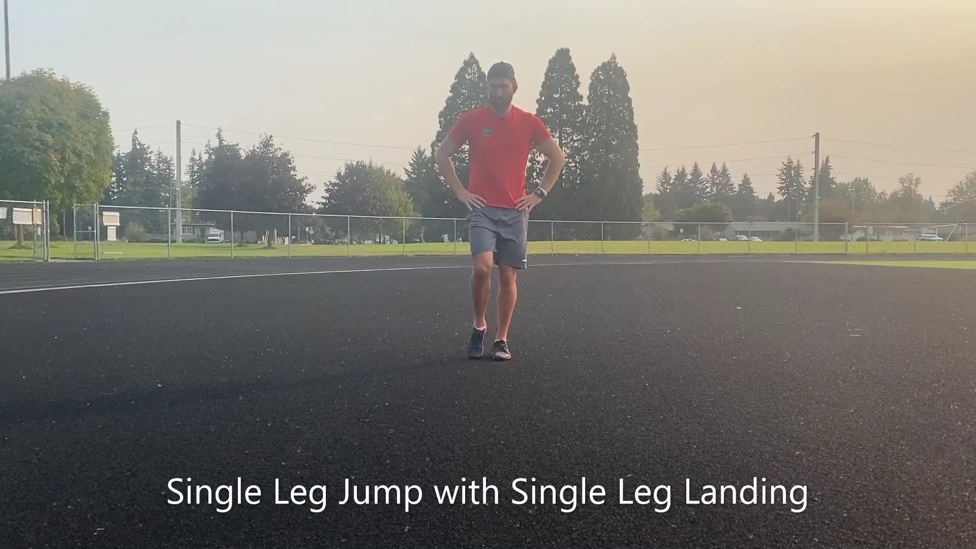 Single Leg Jump with Single Leg Landing on Vimeo