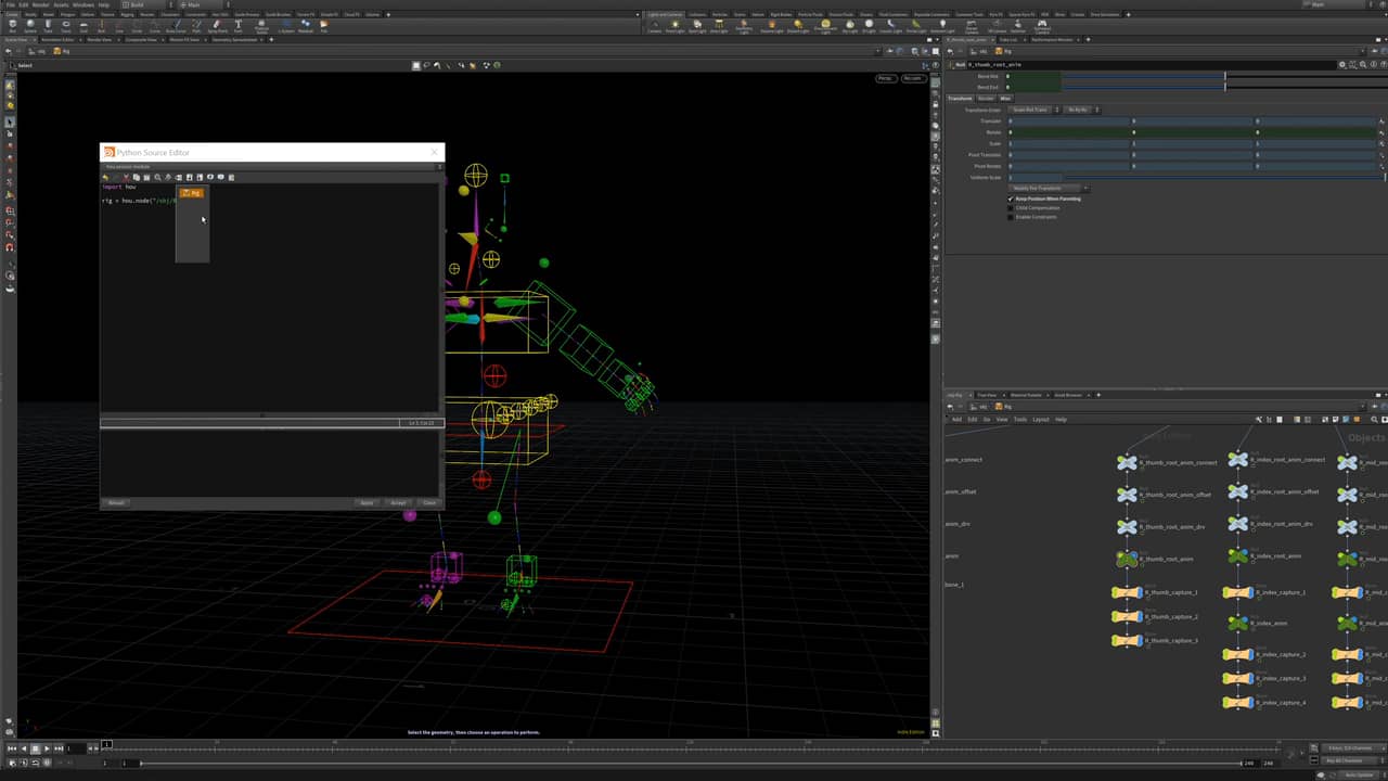 Selecting Nodes with Identical Names with Python in Houdini on Vimeo