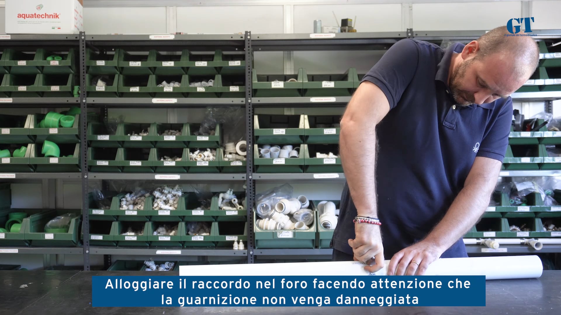 Aquatechnik, derivazione diretta per tubi multistrato on Vimeo