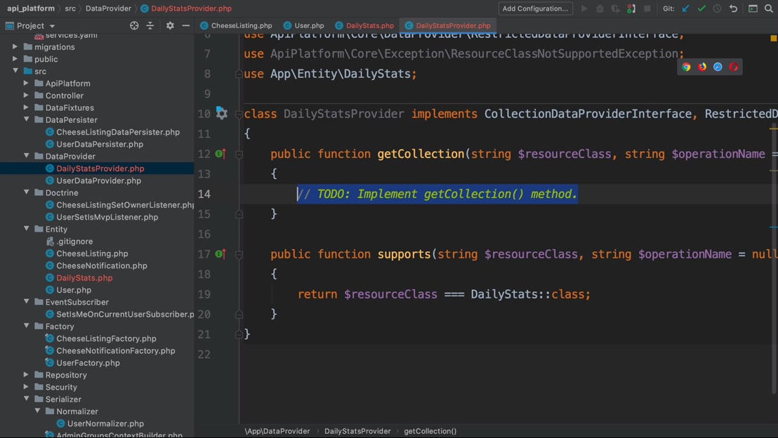 Custom Resource Data Provider > API Platform 2 Part 3: Custom Resources | SymfonyCasts