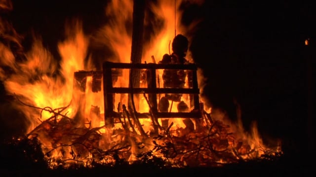 Puppet, Burnt, Bonfire. Free Stock Video - Pixabay