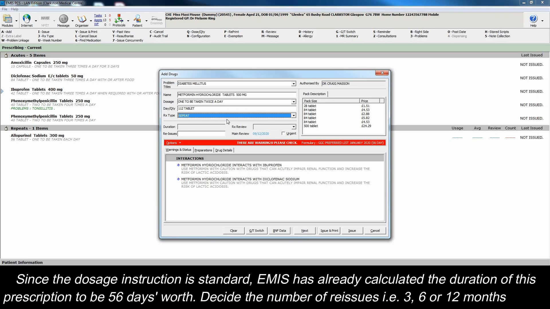 GPCP learning pathway_ Prescribing in EMIS on Vimeo