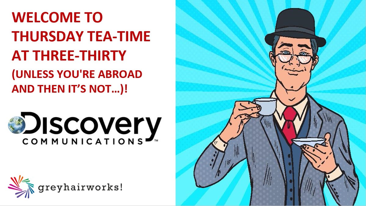 Thursday Tea-time at 3.30 7th May on Vimeo