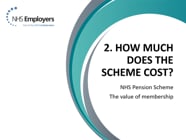 Value Of The NHS Pension Scheme Section 2 On Vimeo