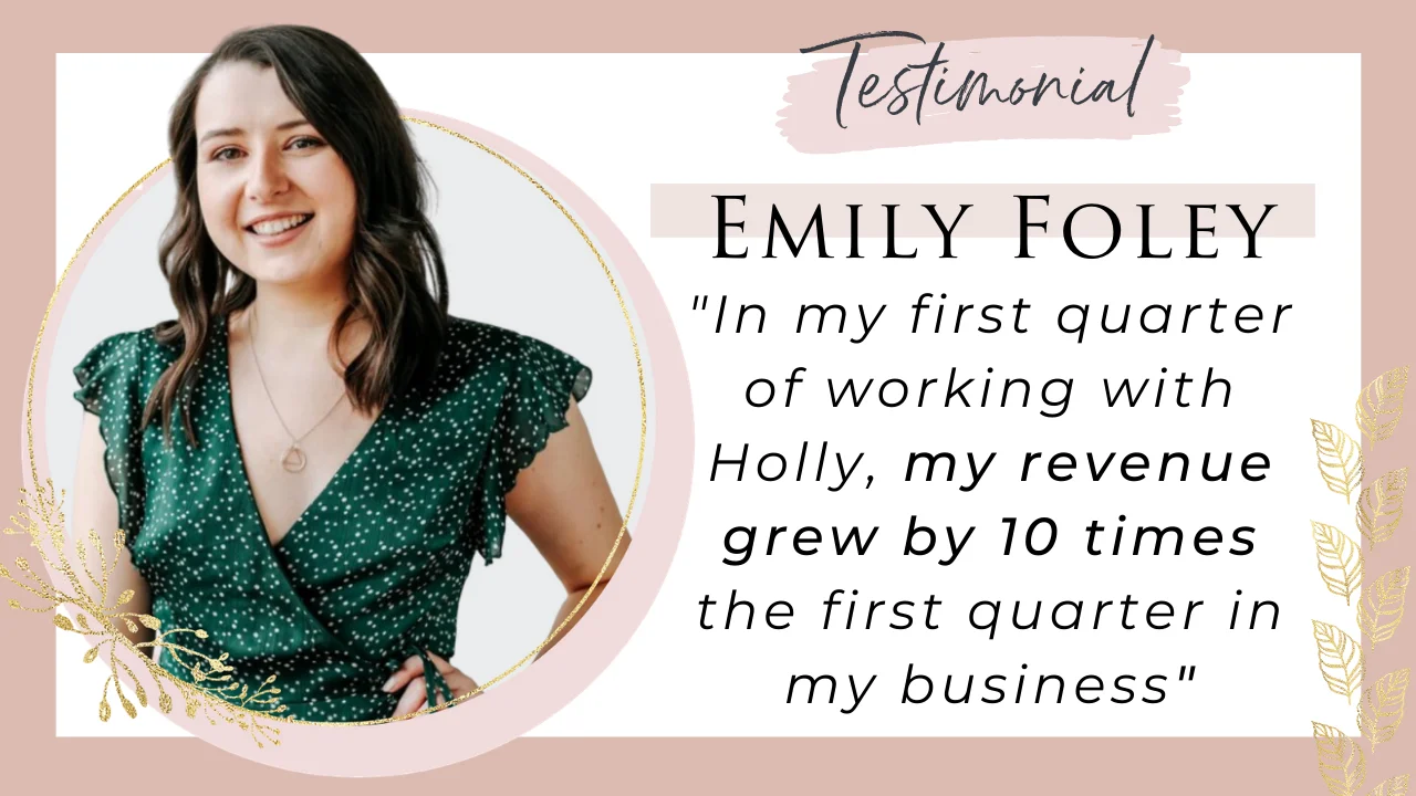 Testimonial - Emily Foley on Vimeo