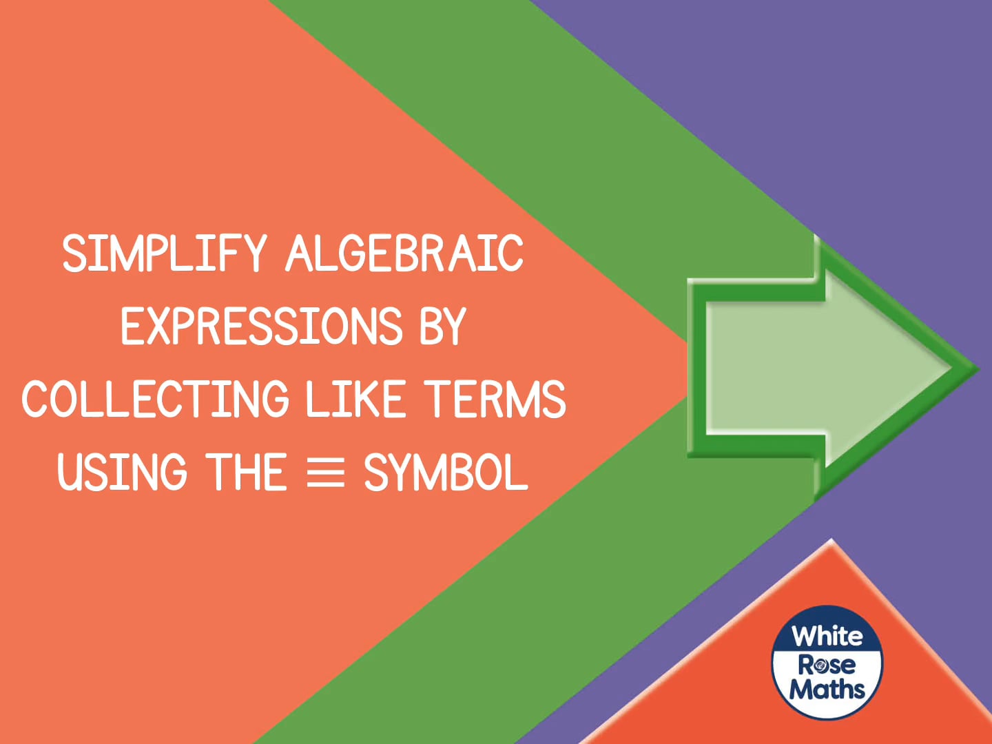 Aut737 - Simplify algebraic expressions by collecting like terms, using ...
