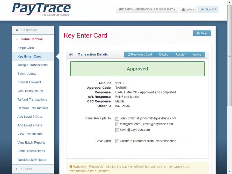 PayTrace Key Card Video on Vimeo