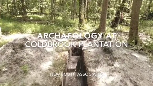 Archaeology at Coldbrook Plantation Draft 2 on Vimeo