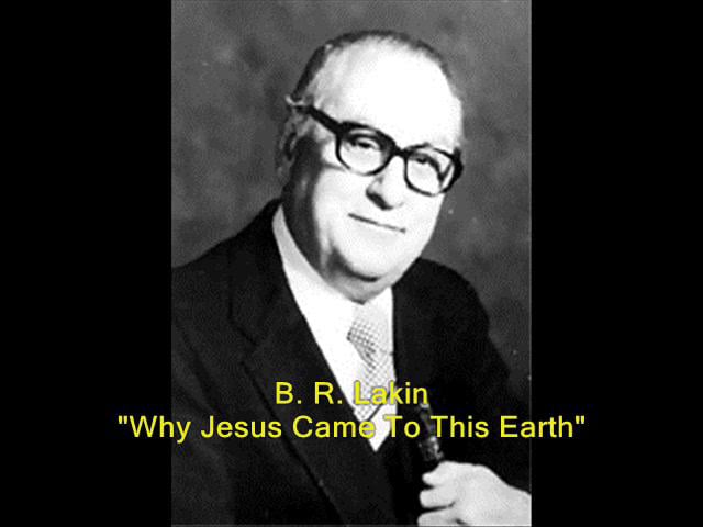 B. R. Lakin - Why Jesus Came To This Earth on Vimeo