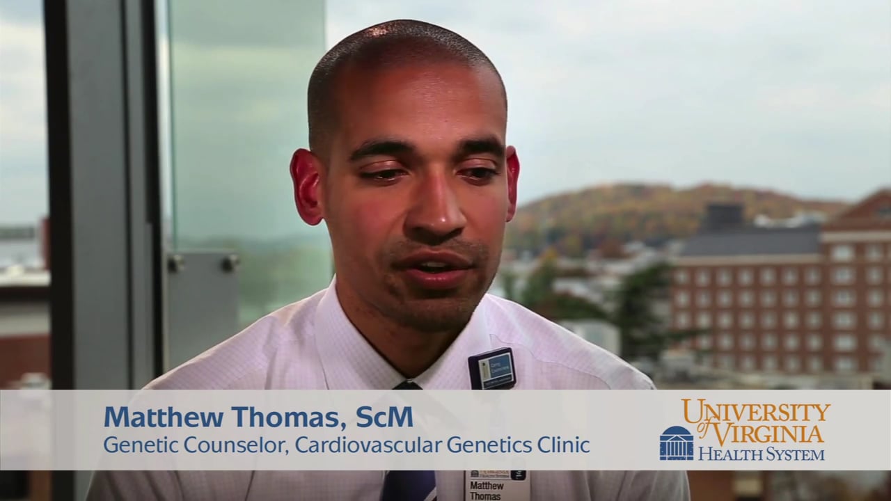 Matthew Thomas, ScM, Genetic Counselor on Vimeo