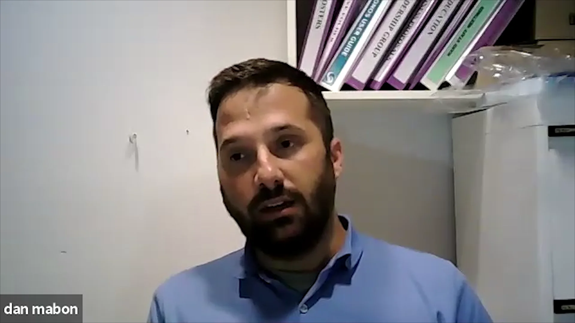 Dan Mabon discusses Mental Health on Vimeo