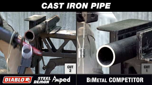 DS0908CFA | Recip Blades | Thick Metal | Amped Carbide - Diablo Tools