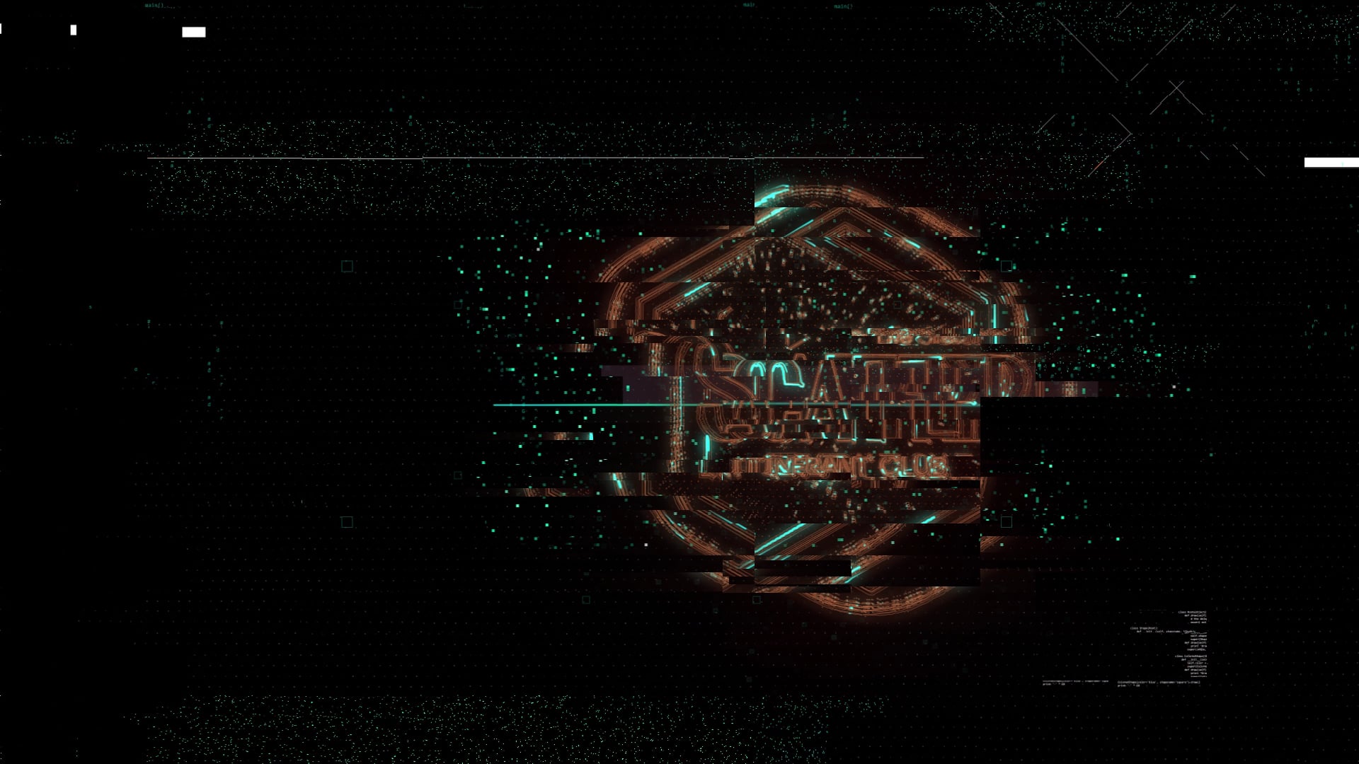 ciber punk Scatter logo_1 on Vimeo