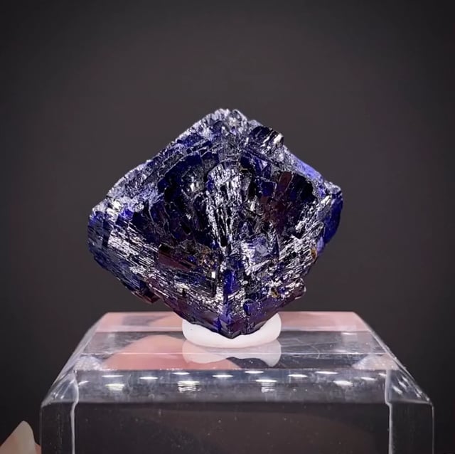 Azurite "rose" - SM20-409 - Copper Queen Mine - USA Mineral Specimen